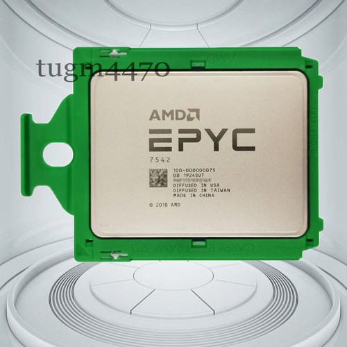 AMD EPYC 7542 Rome cpu processor 2.9GHz up to 3.4GHz 32 cores64 threads ...