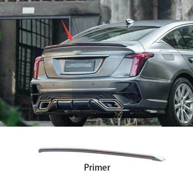Fits For Cadillac CT5 2020-2022 23 Primer White Rear Trunk Spoiler Wing ...