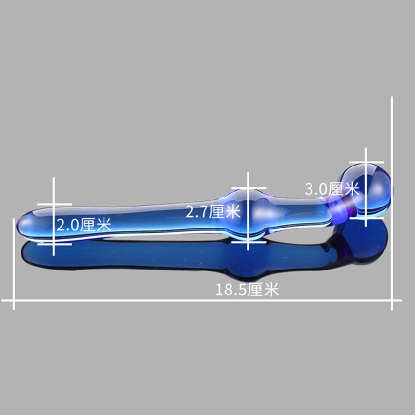 Adult Glass Toy For Women Anal Plug Dildo Glass G Spot Massager Female