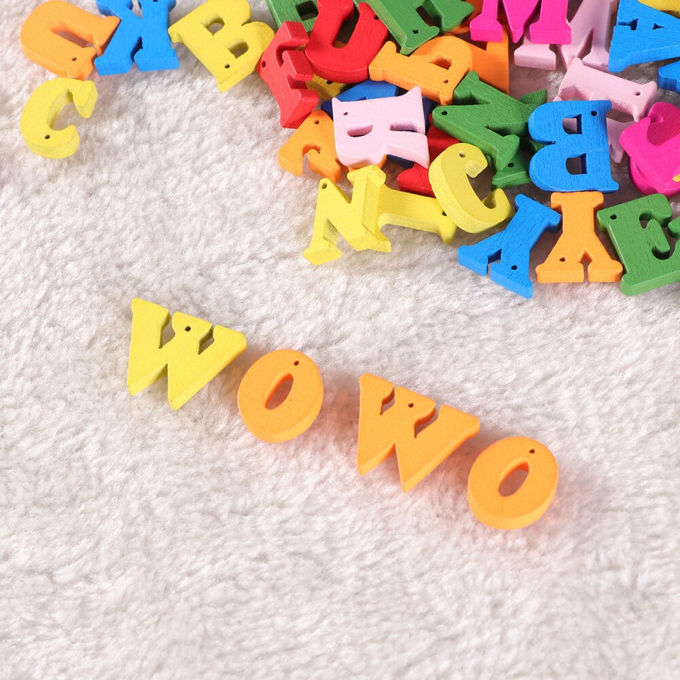 Wooden Alphabet Letters Wooden Embellishments Wooden Craft Letters | eBay