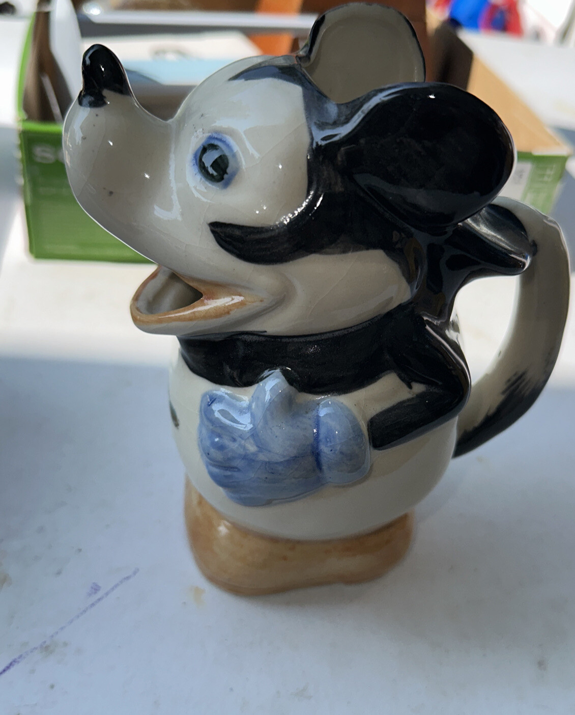 Vintage 1940's Mickey Mouse Creamer Made in Japan niagara falls ...