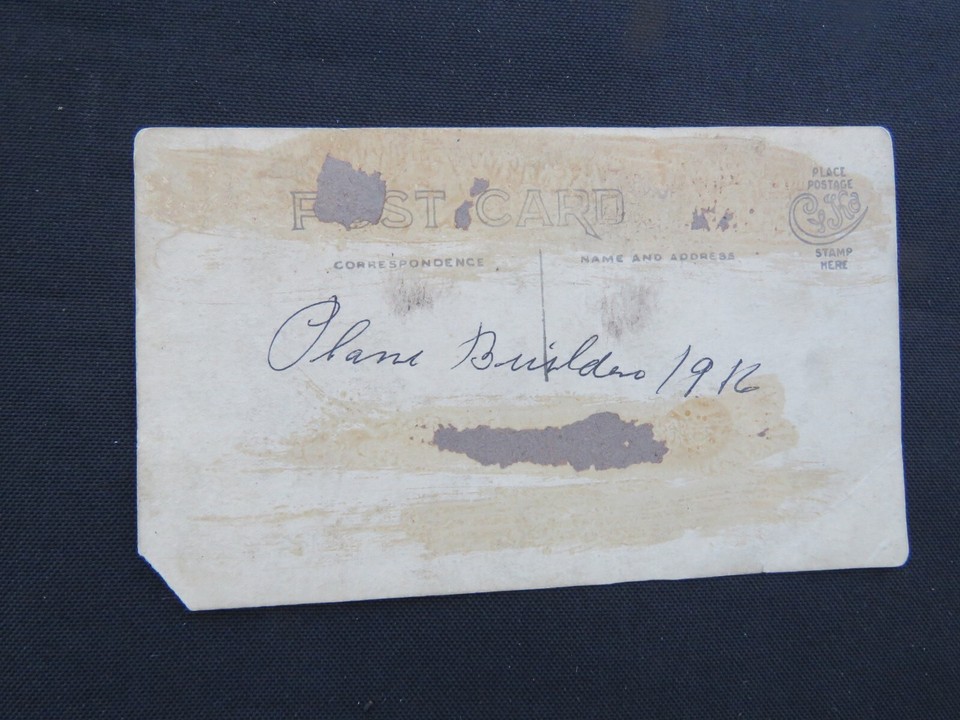 RPPC "PLANE BUILDERS" AIRPLANE 1916 PHOTO OF UNIDENTIFIED TWO MEN | eBay