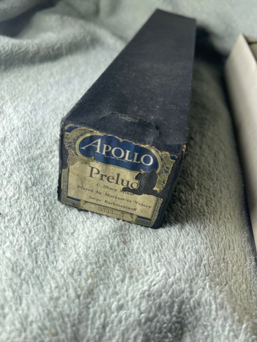 APOLLO Player Piano Roll World Roll X-3353 PRELUDE | eBay