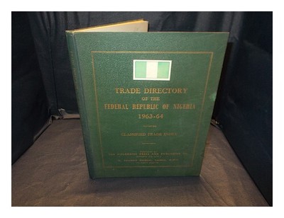 DIPLOMATIC PRESS AND PUBLISHING CO. Trade directory of the Federal ...