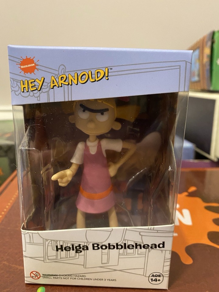 90s Nickelodeon Helga From Hey Arnold Bobblehead Nick Box By Culturefly ...