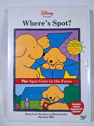 Disney Where's Spot? / Spot Goes To The Farm 1988 DVD 2004 Eric Hill ...