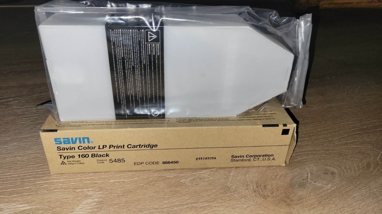 Savin Color LP Print Cartridge Type 160 BLACK Product Code 5484 EDP ...