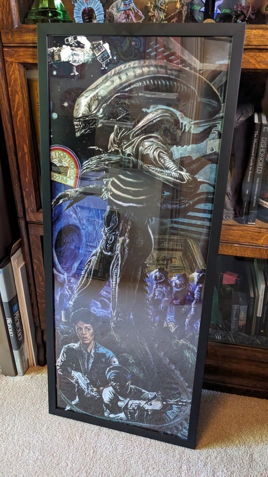 1979 HG Toys Alien Jigsaw Puzzle Poster Earl Norem NOT Mondo | eBay