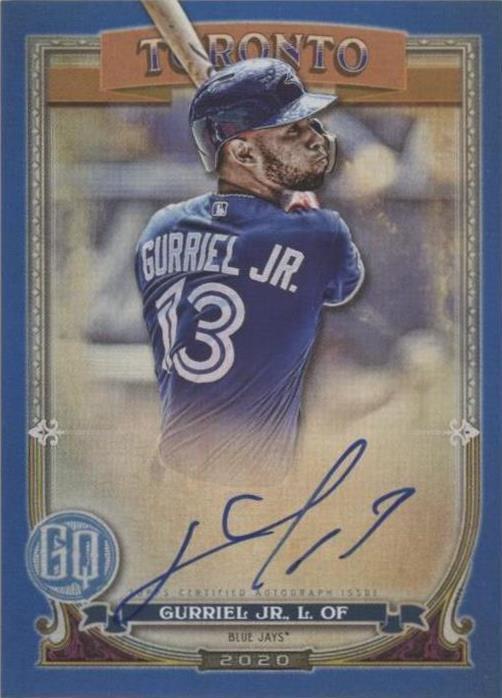 2020 Topps Gypsy Queen - Gypsy Queen Autographs Lourdes Gurriel Jr. # ...
