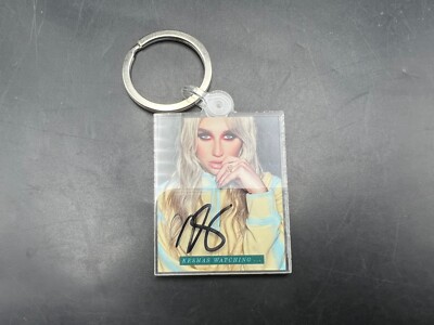 Kesha Rose Sebert Ke$ha Signed Autograph Keychain PSA/DNA Sticker | eBay