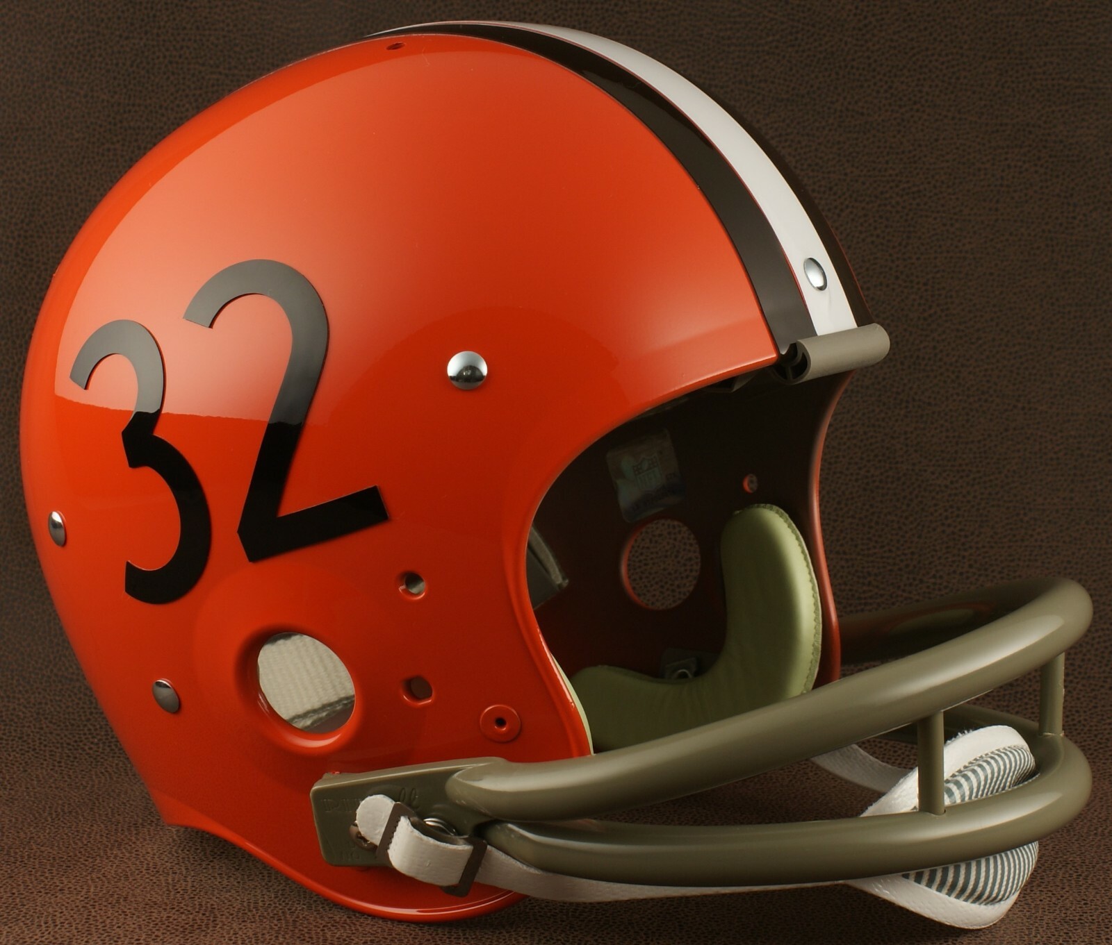 CLEVELAND BROWNS 1960 NFL Authentic THROWBACK Football Helmet | eBay