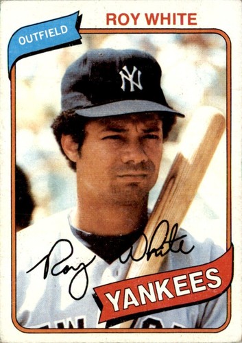 1980 Topps Roy White New York Yankees #648 | eBay