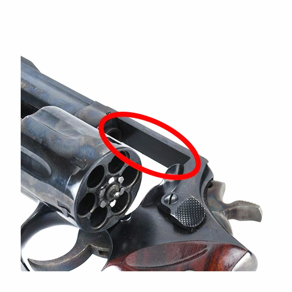 EVOLUTION GUN WORKS S&W Revolver Silver Picatinny Rail Scope Mount ...