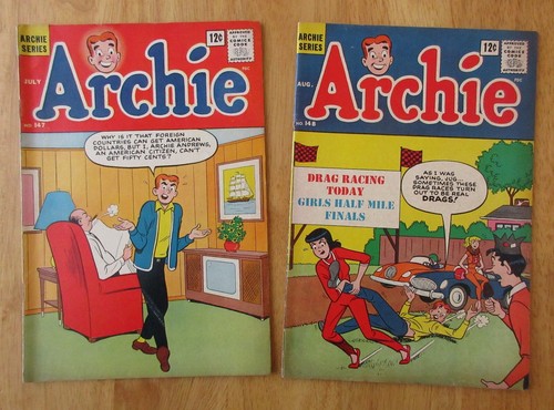 Lot of *2* 1964 ARCHIE Comics: #147, 148 **Very Bright & Colorful!** | eBay