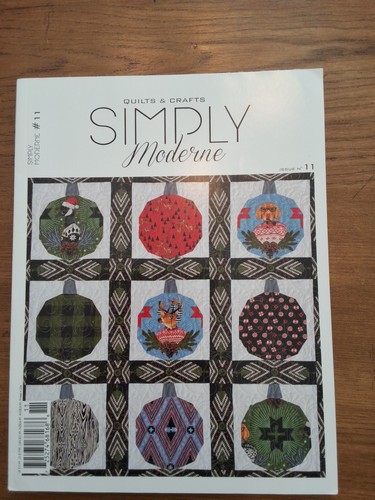 Quilts & Crafts Simply Moderne Magazine Issue 11 Pattern Included | eBay