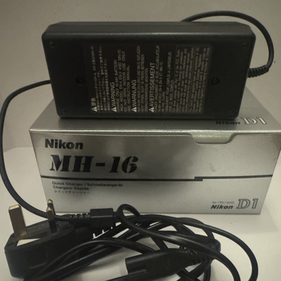 Nikon MH-16 Quick Charger for EN-4 Battery for D1 - In Original Box ...