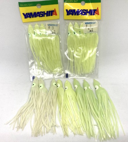 Yamashita Octopus Bait Luminous 3.0 3.5 Total Akita Aji Salmon Ukki ...
