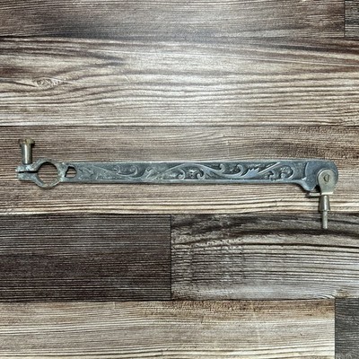 Antique Columbia Phonograph Support Arm Ornate Cast Metal Graphophone ...