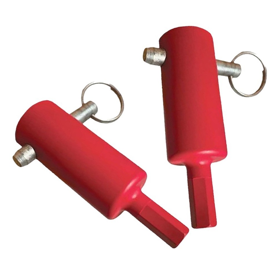 Quick Attach Trailer Drill Adapter Tool Metal for Trailer Use Red Color ...