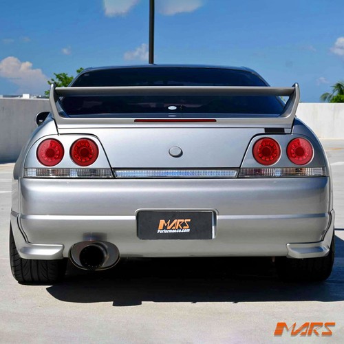 R35 GTR Style Red LED Tail Lights for R33 Skyline Coupe GTS-T GT-R GT-T ...