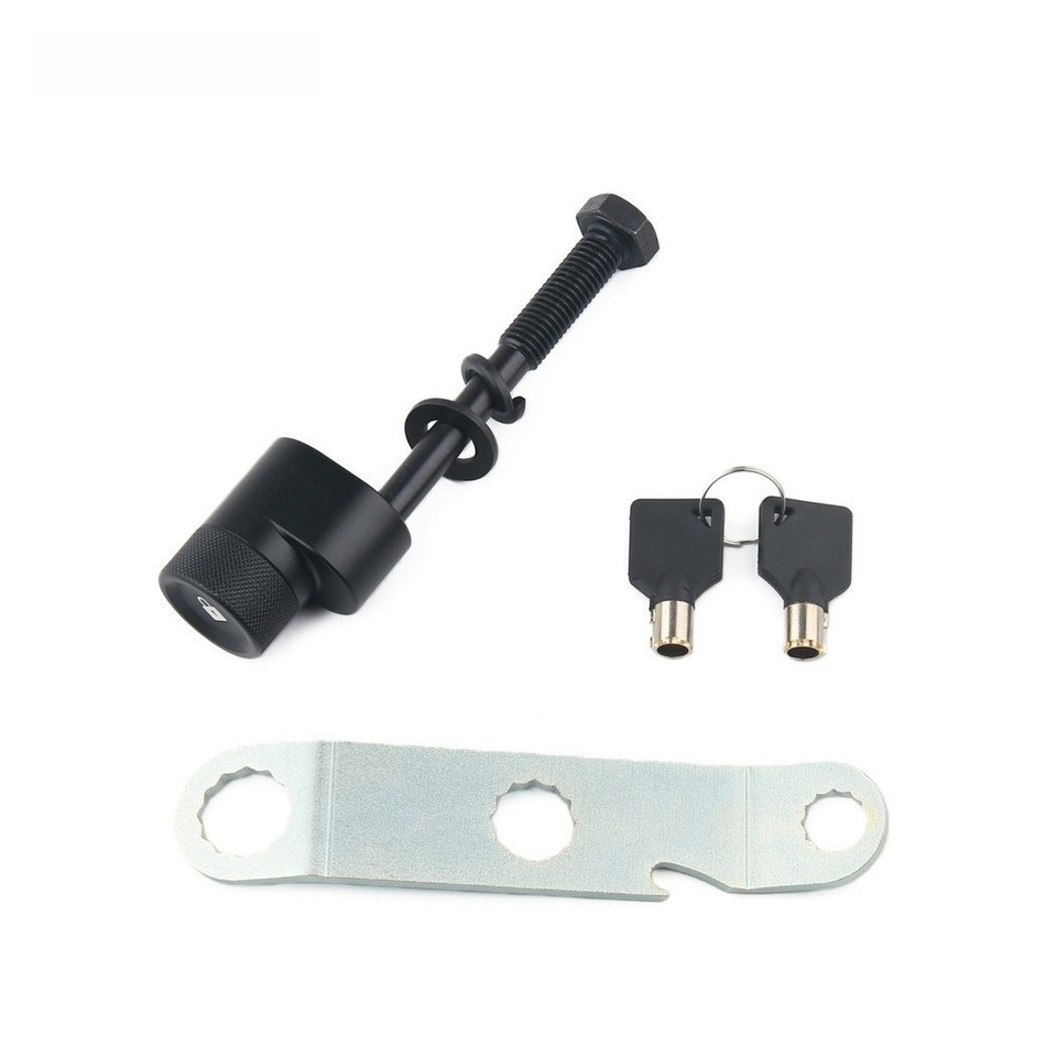 Secure Tow Hitch Lock Bolt Replacement with Single Key Anti Shake ...