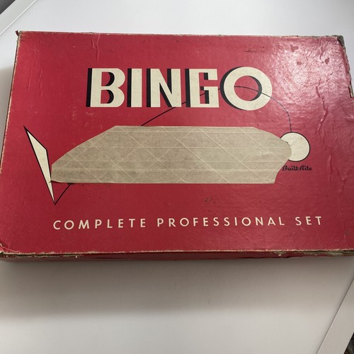 Vintage Old and Rare Bingo Board Game zae | eBay