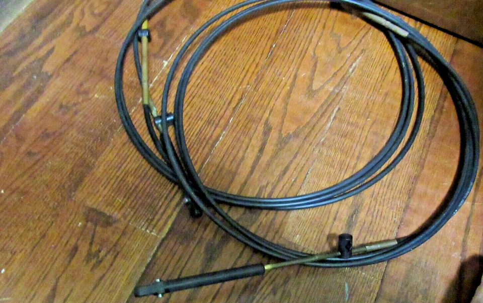 MERCRUISER MORSE USED THROTTLE & SHIFT CONTROL CABLES. BOAT CABLES 14 ...