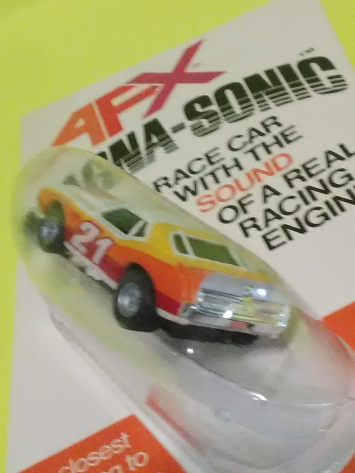 AFX AMX JAVELIN WHITE SLOT CAR NOS 1978 #1069 ORIGINAL MINT UNPUNCHED ...