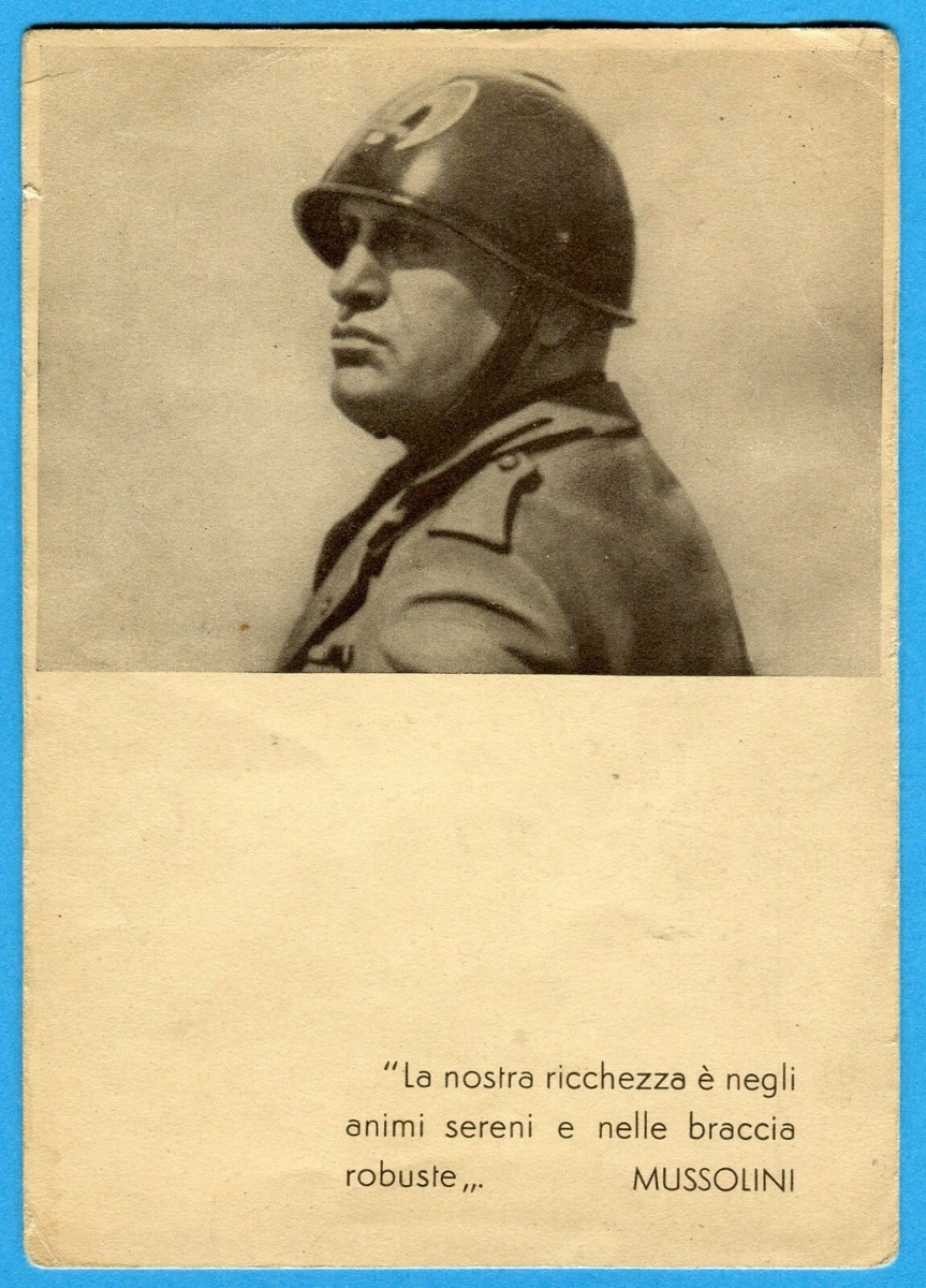 Benito Mussolini Fascism