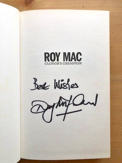 *SIGNED* ROY MAC CLOUGH'S CHAMPION by ROY MCFARLAND - Hardback D/W ...