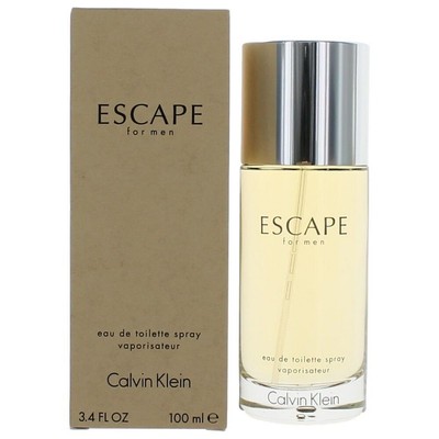 Escape by Calvin Klein, 3.4 oz Eau De Toilette Spray for Men ...