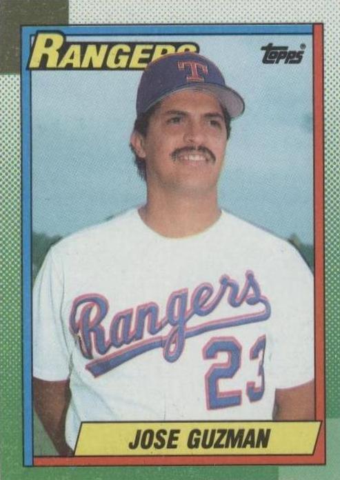 1990 Topps - Jose Guzman #308 for sale online | eBay