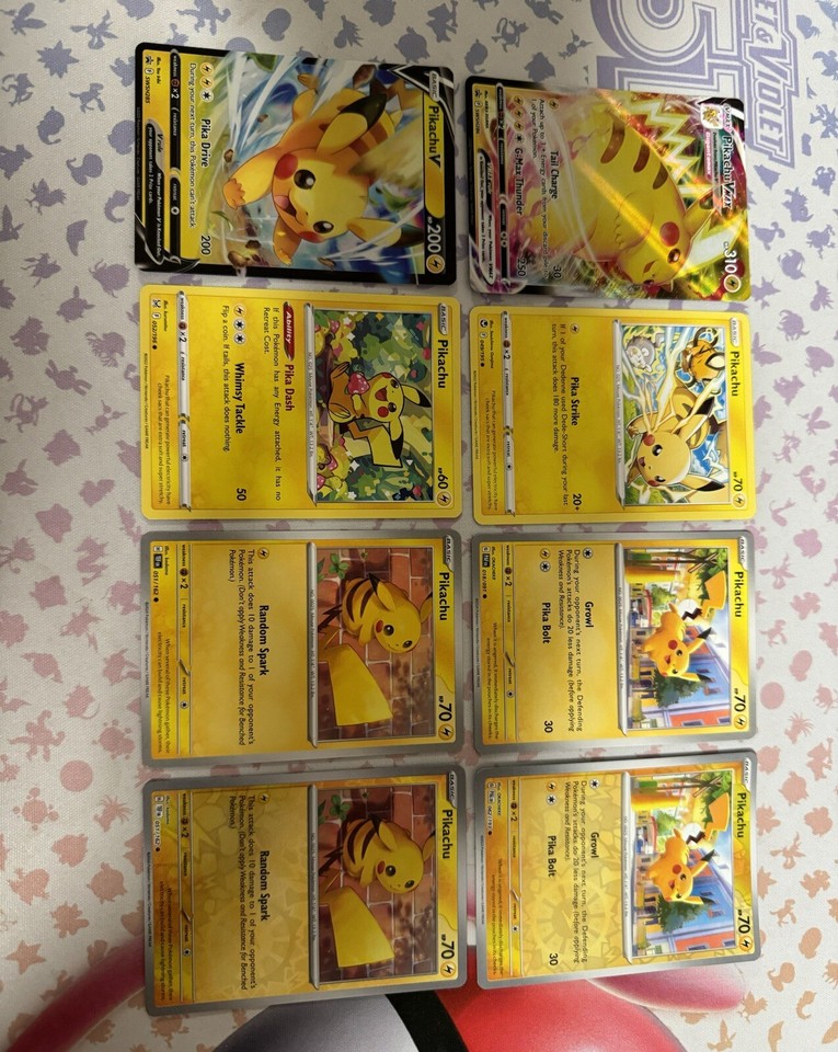 ULTRA Pikachu Pokemon Cards Bundle - NM+ - BEST PRICE ON EBAY & Fast ...