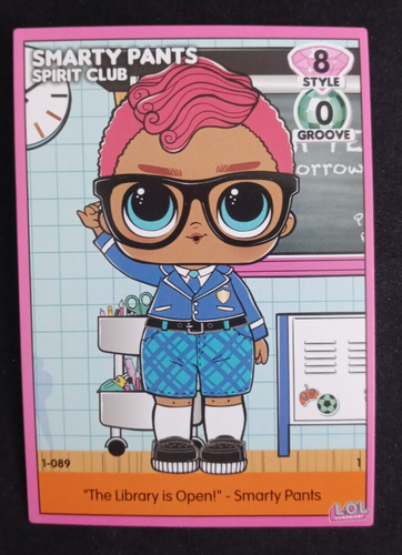 LOL Surprise! Dance Off #1-089 Smarty Pants Spirit Club Popular Card | eBay