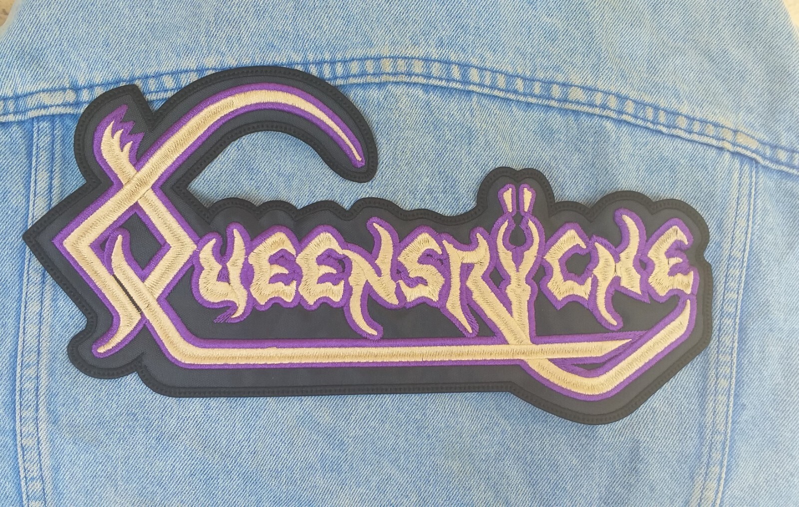Queensryche Fates Warning Crimson Glory embroidered back patch heavy ...