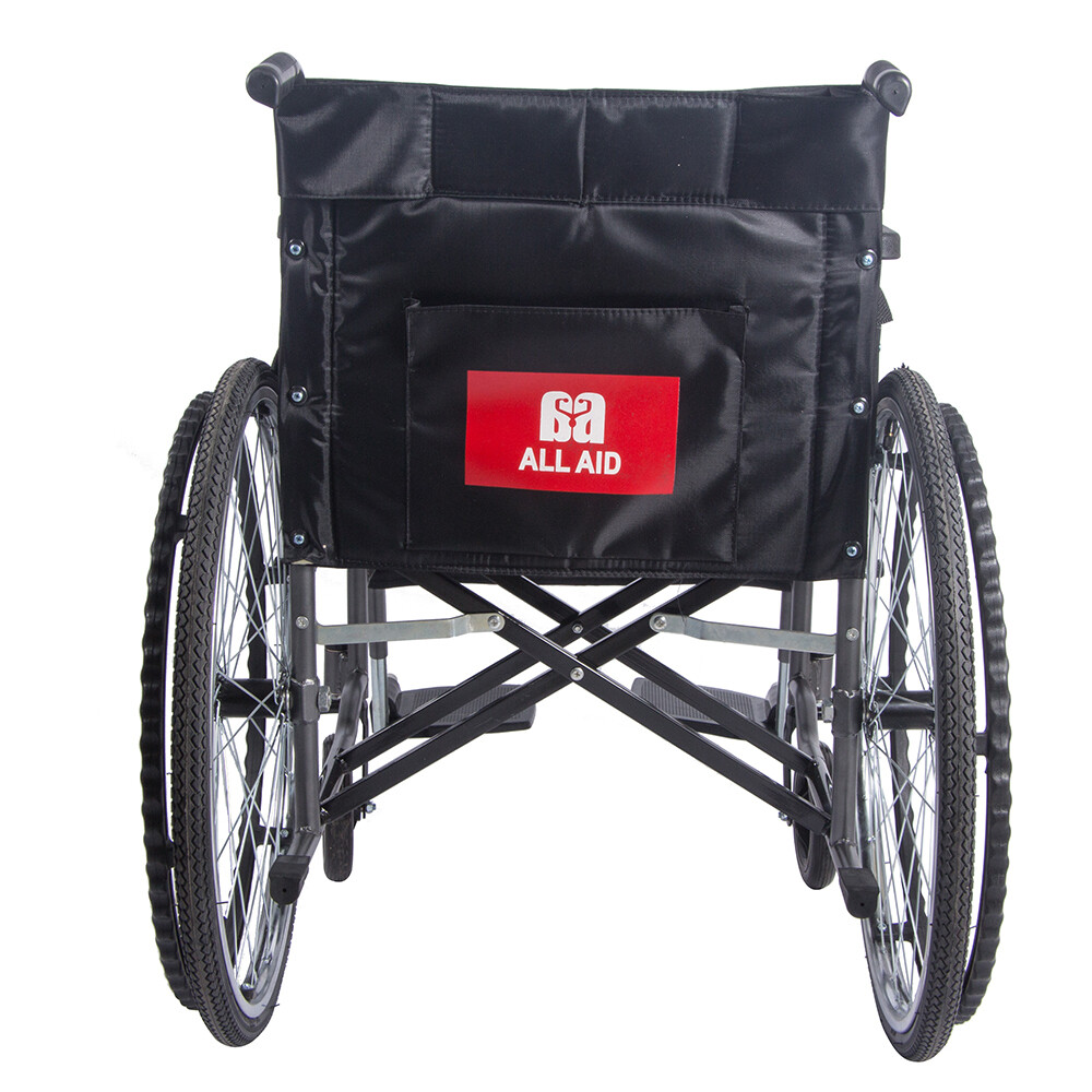 AID Wheelchair Self Propelled Folding Lightweight Transit Travel ...
