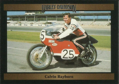 "Harley-Davidson" Collect-A-Card Series 2- card #181- Calvin Rayborn | eBay