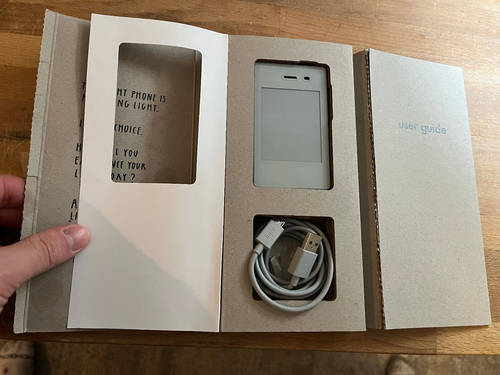 Light Phone II - Light Phone 2 - Gray w/ Accessories - Fast Ship! | eBay