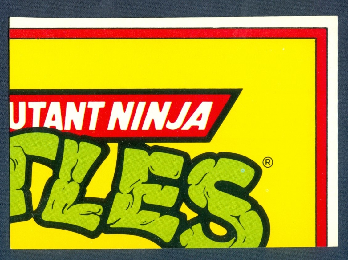 1989 Topps Teenage Mutant Ninja Turtles Stickers Cards Complete Your ...
