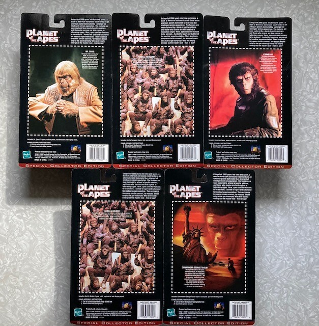 PLANET OF THE APES 1999 HASBRO SIGNATURE SERIES ACTION FIGURES ...