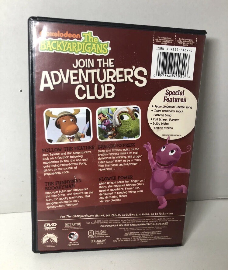 Amazoncom Backyardigans Mission To Mars Dvd The Backyardigans