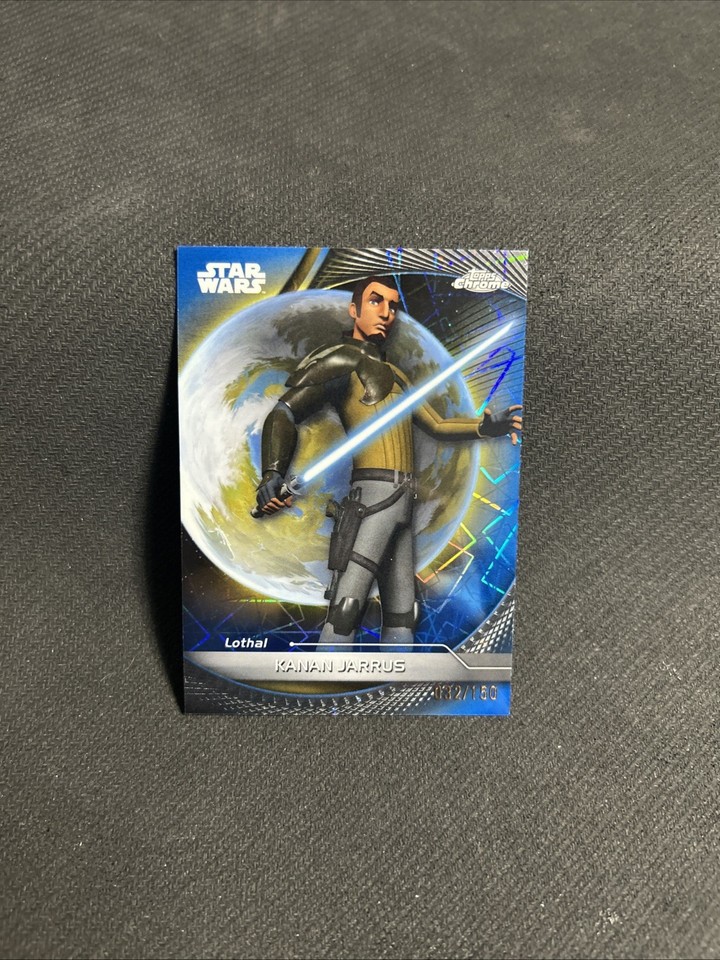 2025 Topps Star Wars Hyperspace #33 Kanan Jarrus Blue Lazer Refractor ...