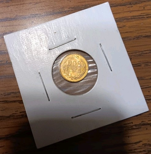 1945 Dos Pesos/2 Pesos Uncirculated .900 Gold Mexico Coin | eBay