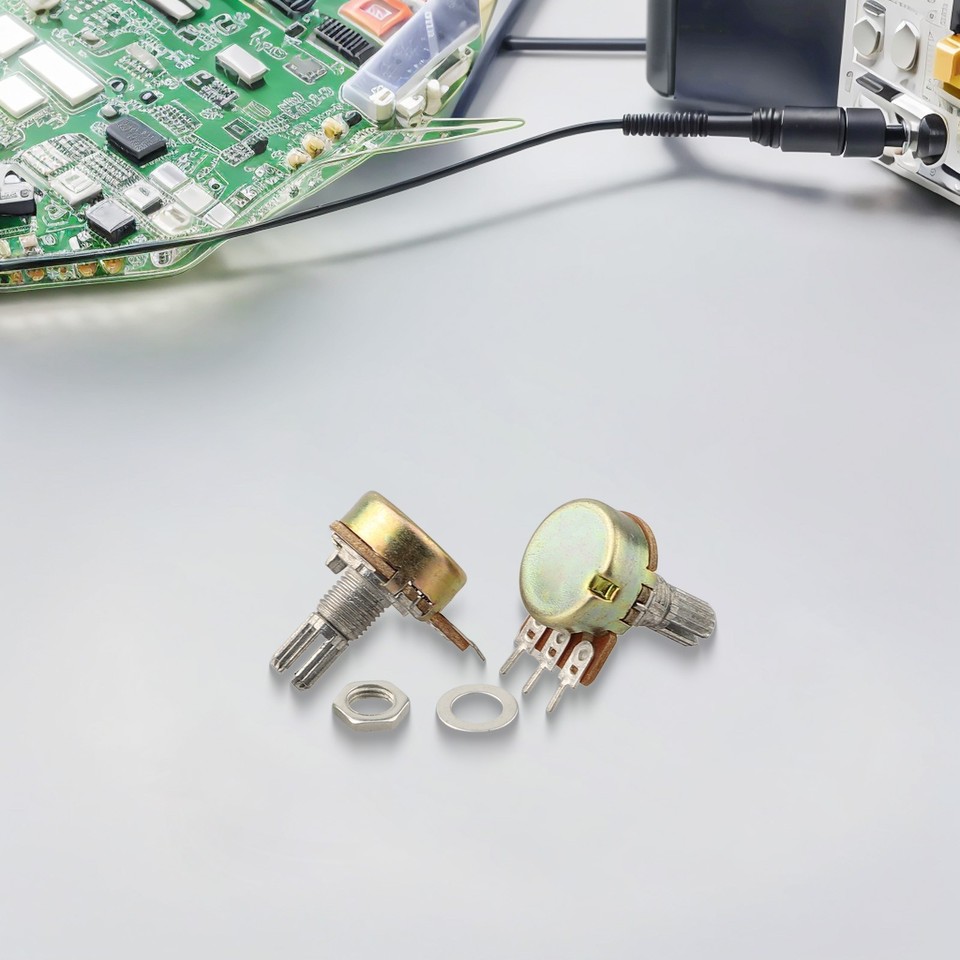 B50K Potentiometer 3 Pin Potentiometer Carbon Film Potentiometer DIY ...