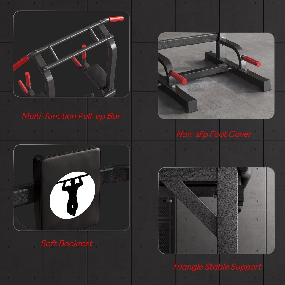 Power Tower Pull Up Bar Station Multi-Function Pull Up Bar Stand for Home Gym... | eBay