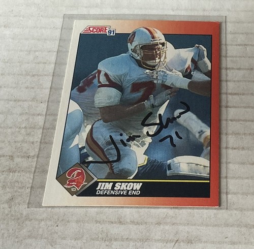 1991 Score - #441 Jim Skow - Hand Signed Autograph | eBay