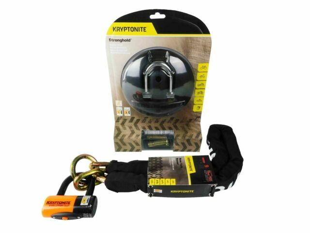 Kryptonite Stronghold With 1213 4.25 FT NY Noose W/ EV Series 4 Disc ...