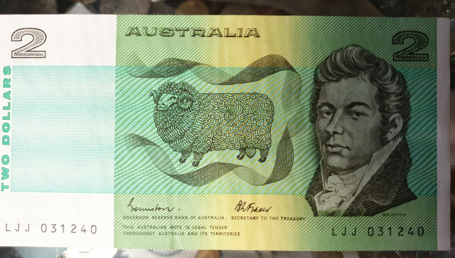 Set of 7 AUSTRALIAN PAPER BANKNOTES, CIRCULATED, $100 $50 $20, $10, $5 ...