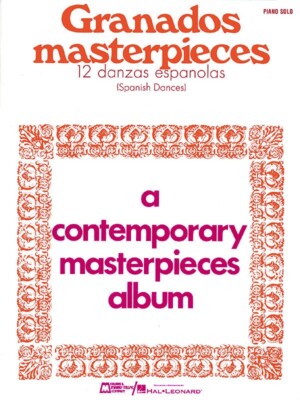 Masterpieces 12 Spanish Dances Piano Solo Sheet Music Book NEW ...