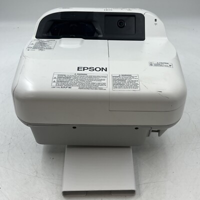 Epson Brightlink 595Wi WXGA 3LCD Projector 3300 Lumens 2434 Lamp Hours ...